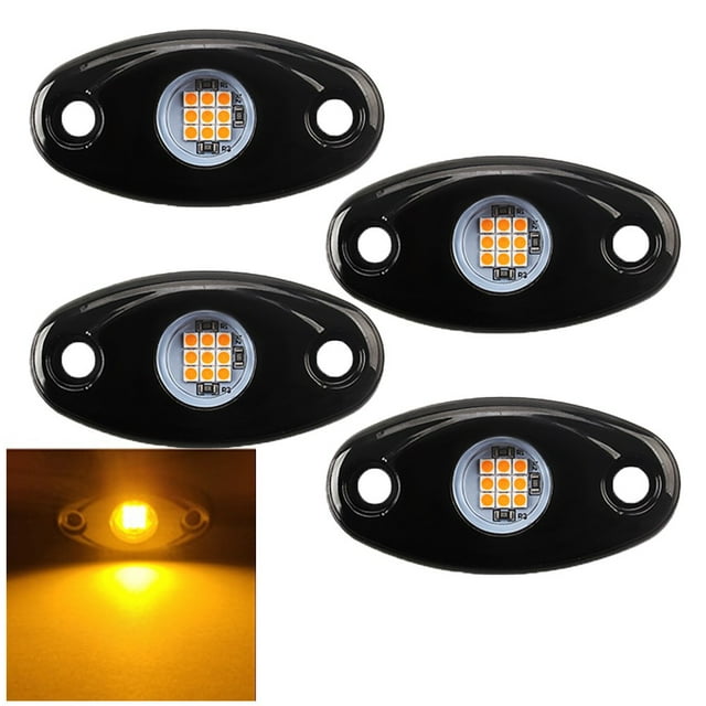 Led Rock Lights Underbody Light 9w For Jeep Offroad Truck Atv Utv 4x4