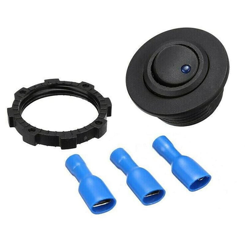 Led Rocker Switch Blue Led Boat Caravan Light Switch Motorhome High ...