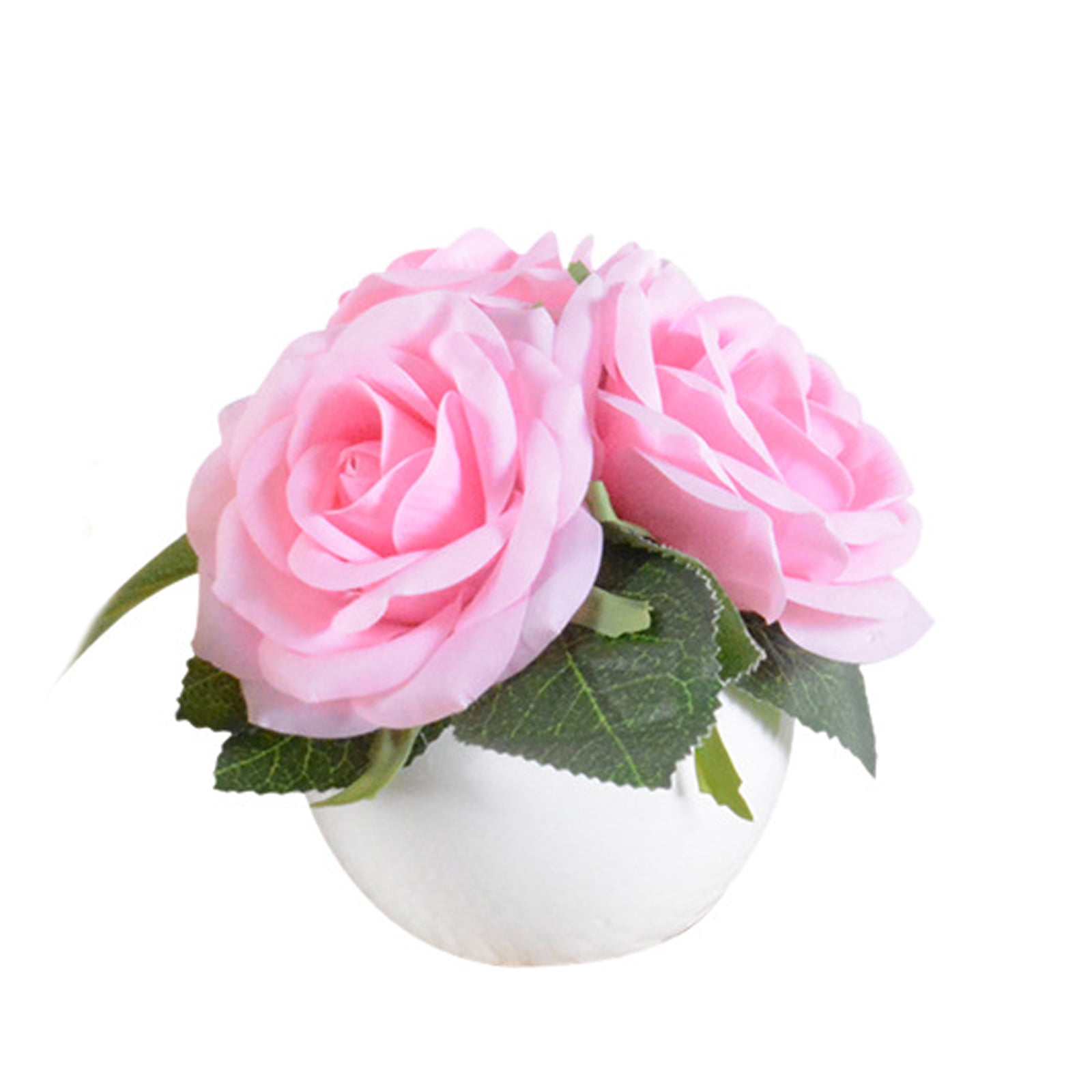 Led Rose Tulip Potted Lamp Table Lamp Home Bedroom Decoration Night ...