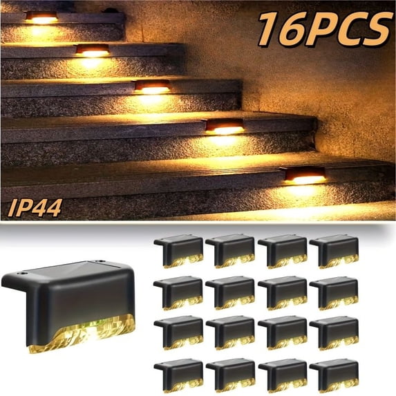 Led Solar Deck Lights 32 Pack Waterproof and Wide Use for Outdoor ...