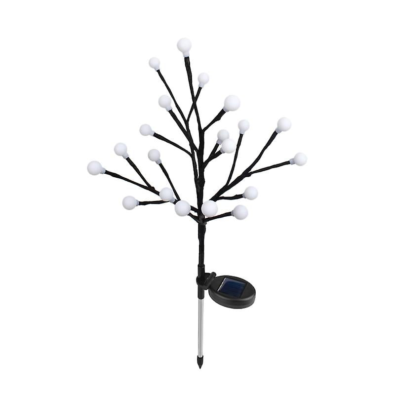 Led Solar Tree Light Branches Leaves Lawn Lights Outdoor Waterproof Led ...