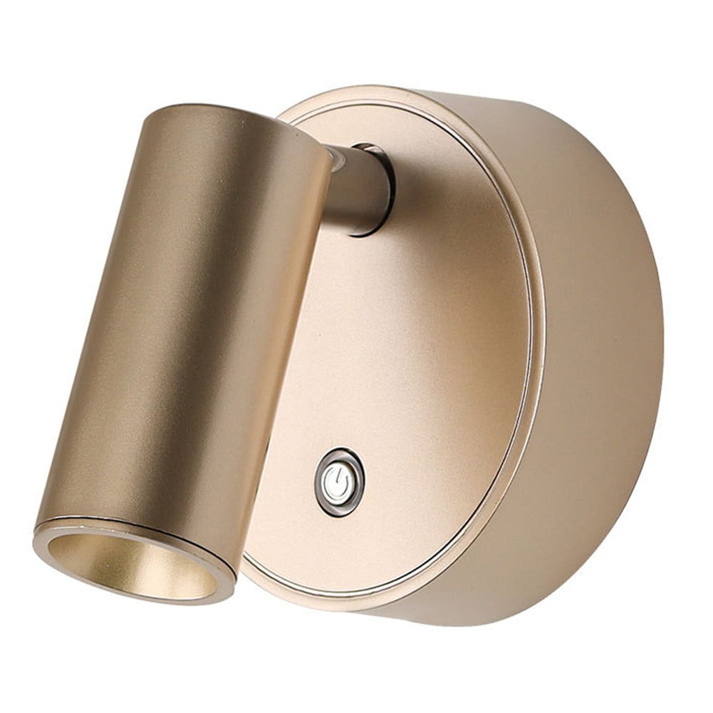 Led Spotlight Type-C Wall Light Wireless 3 Colors With Touch Switch ...