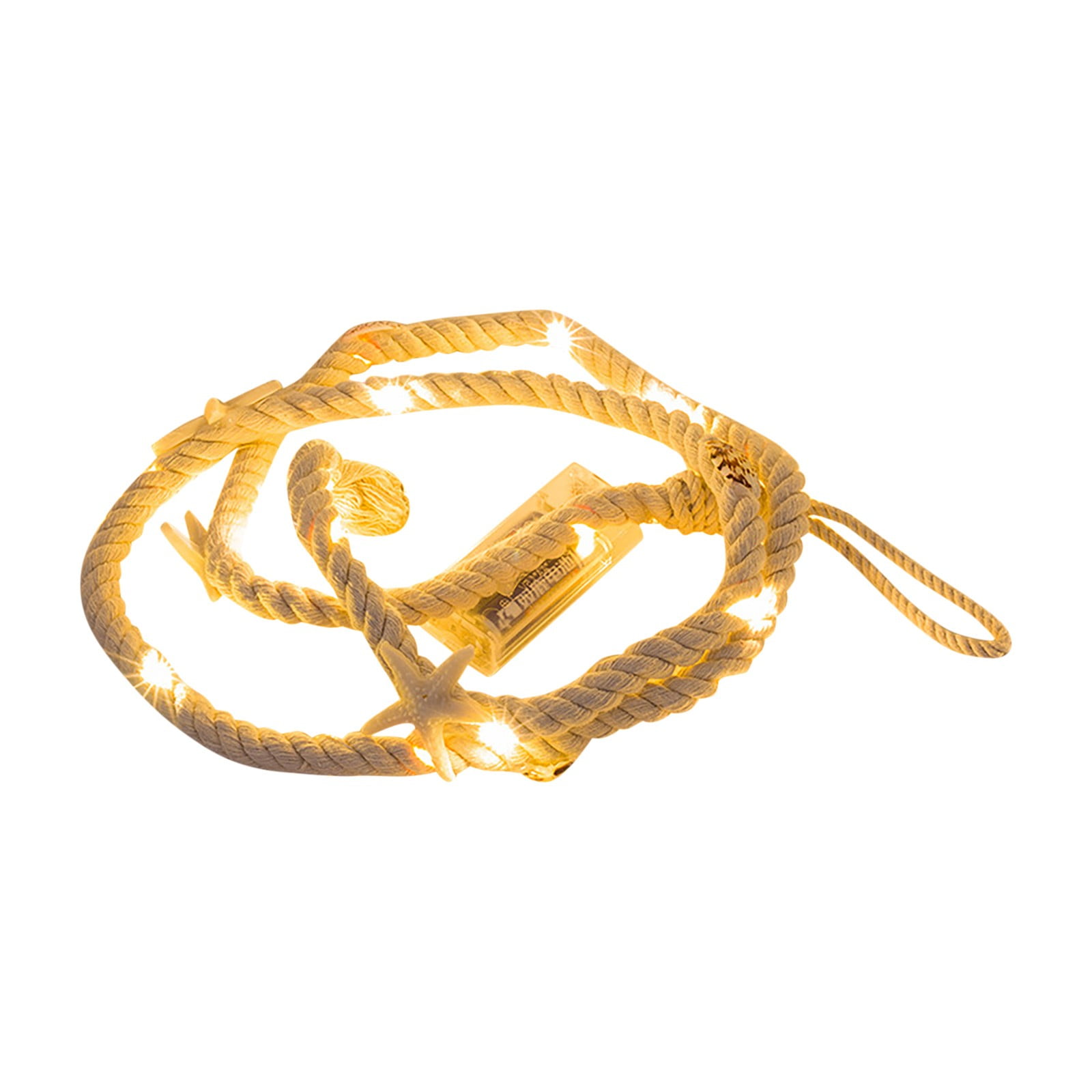 Led String Lights Plug in Short LED Christmas Day Light String Cotton ...