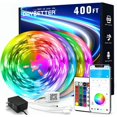 Led Strip Lights 400 ft (4 Rolls of 100 ft) Color Changing Lights Strip ...