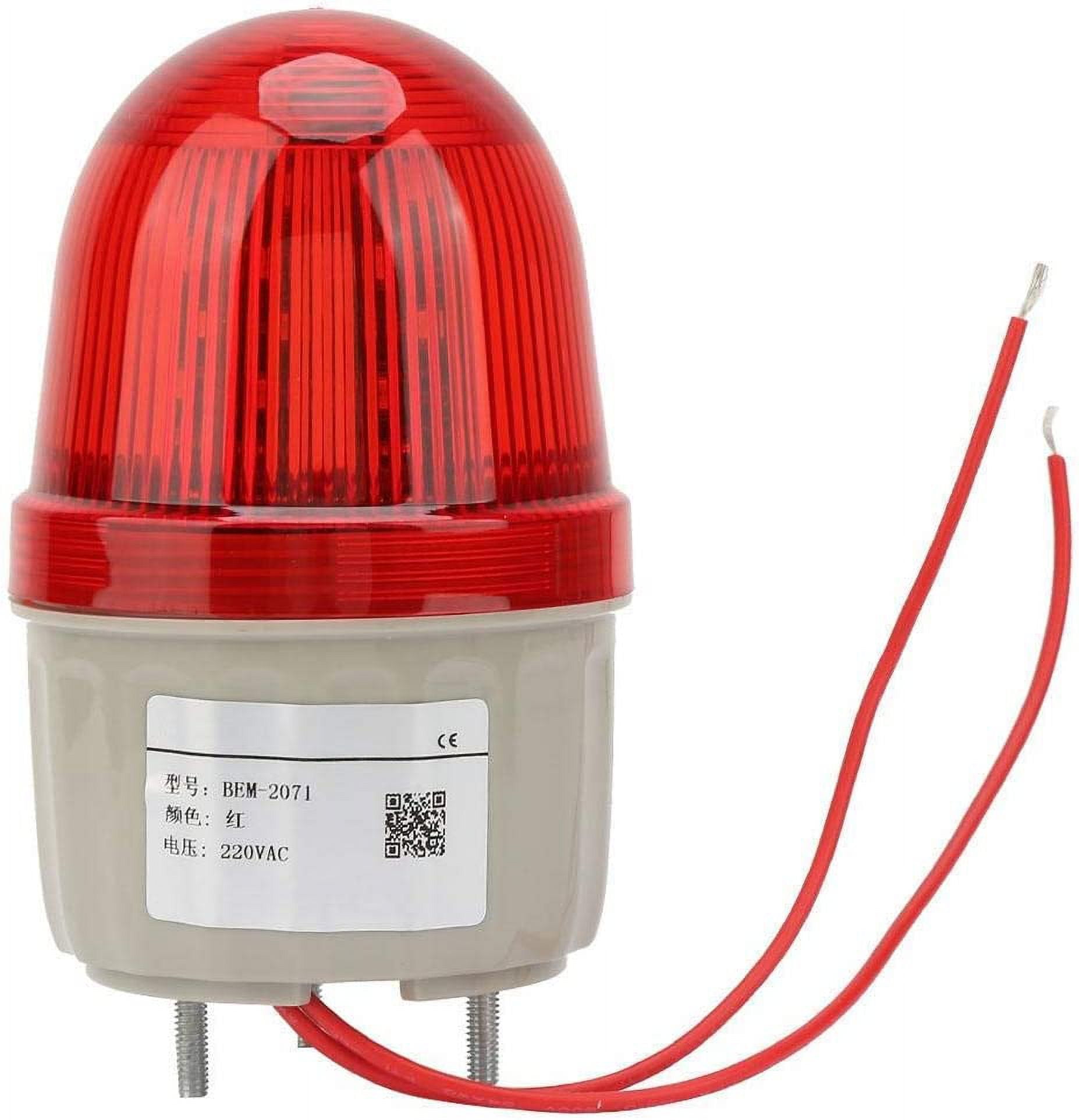 Led Strobe Signal Light 220V Ac/3W, Led Flashing Headlight Warning Lamp ...