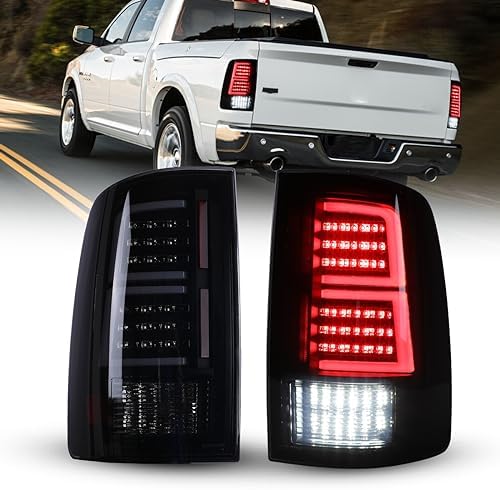 Led Tail Lights Assembly for 2009-2018 Dodge 1500/2500/3500 /Factory ...