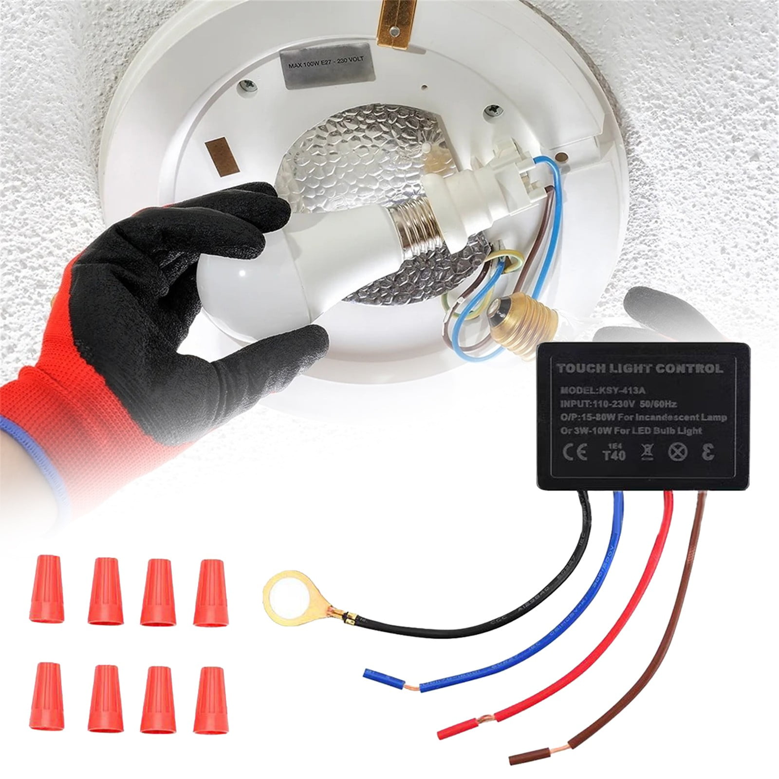 Led Touch-Sensitive Desk Lamp Switch 3A|LED Table Lamp Light Should ...