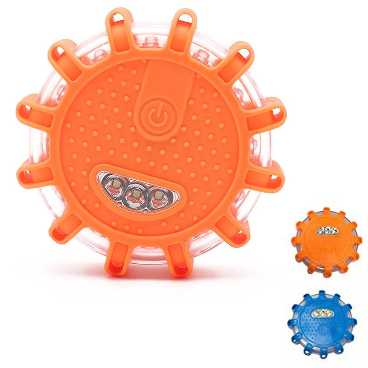 Led Traffic Warning Light Strong Magnetic Adhesion Continuous Emergency ...
