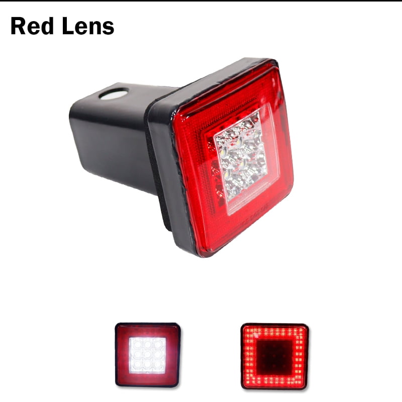 Led Trailer Hitch Cover with Backup Led Reverse Light Car LED Lights ...