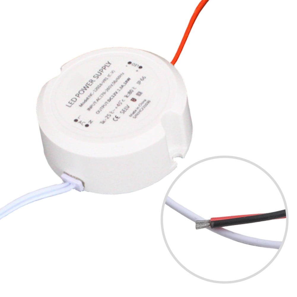 Led Transformer 12V/24V 12W Mini Ring Ac To Dc Led Transformer Power ...
