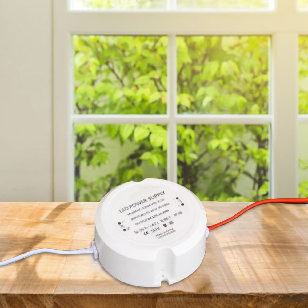 Led Transformer 12V/24V 30W Mini Ring Ac To Dc Led Transformer Power ...