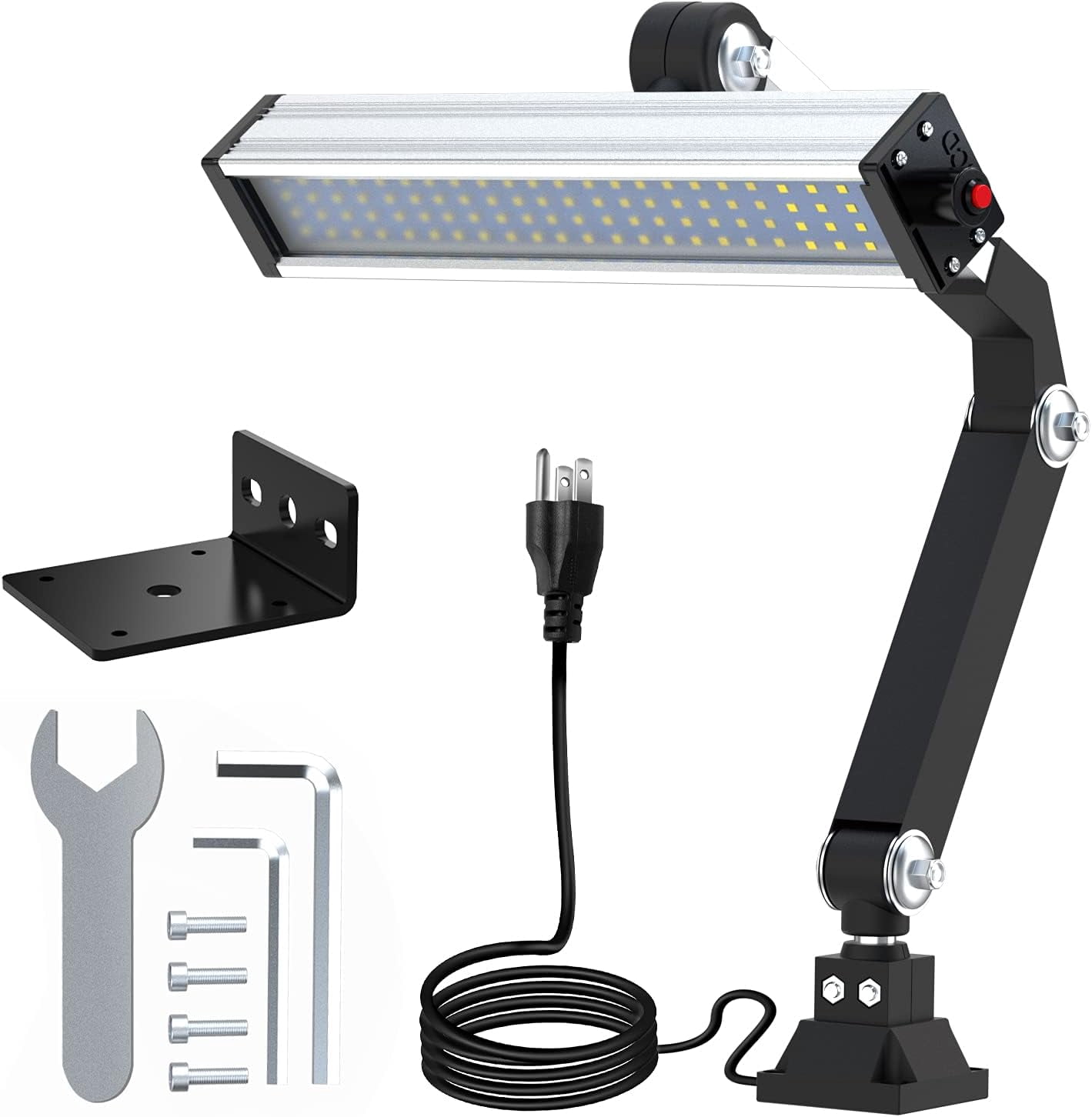 Led Work Light 24W Long Arm Aluminum Alloy Waterproof Table Lamp Can Be ...