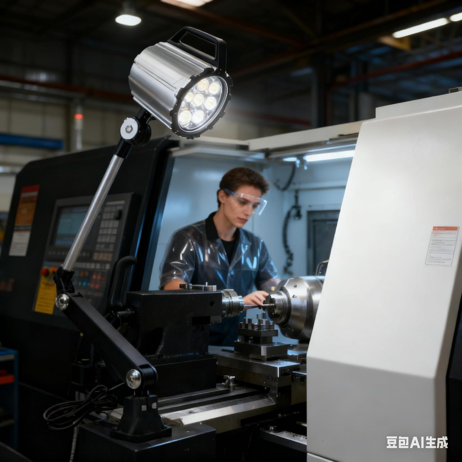 Led Work Light, Long Arm machine work lamp,1800 Lumens Flexible Wood ...