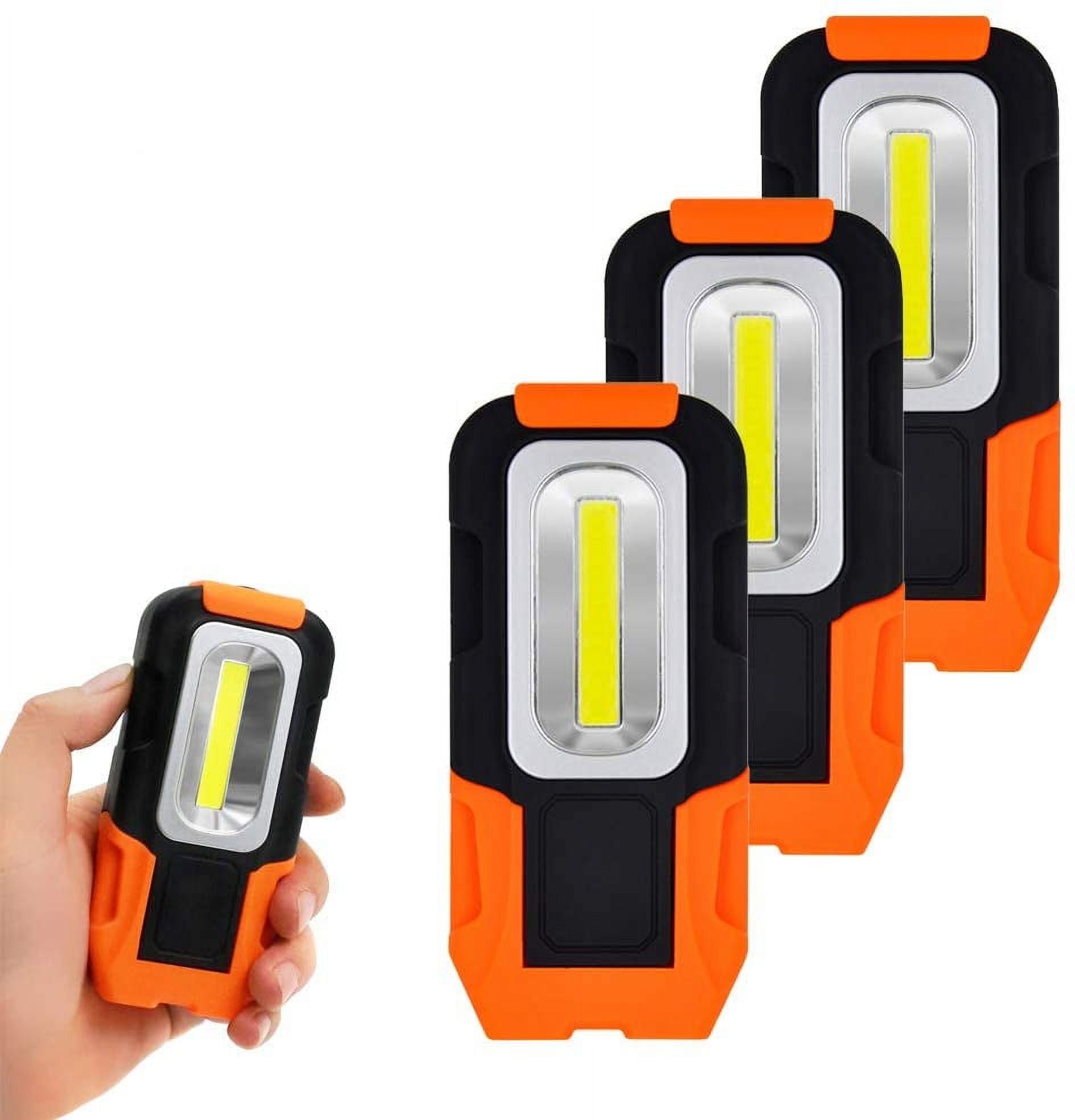 Led Work Lights 3W Cob Led Portable Magnetic Handheld Torch Aaa ...