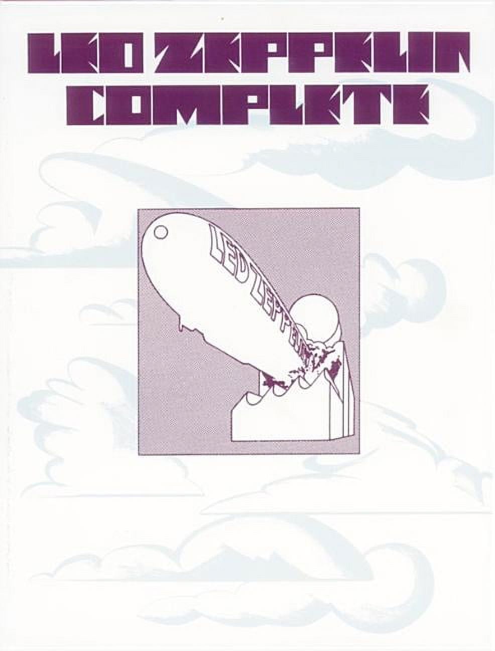 Led Zeppelin -- Complete: Piano/Vocal/Chords, (Paperback) - Walmart.com