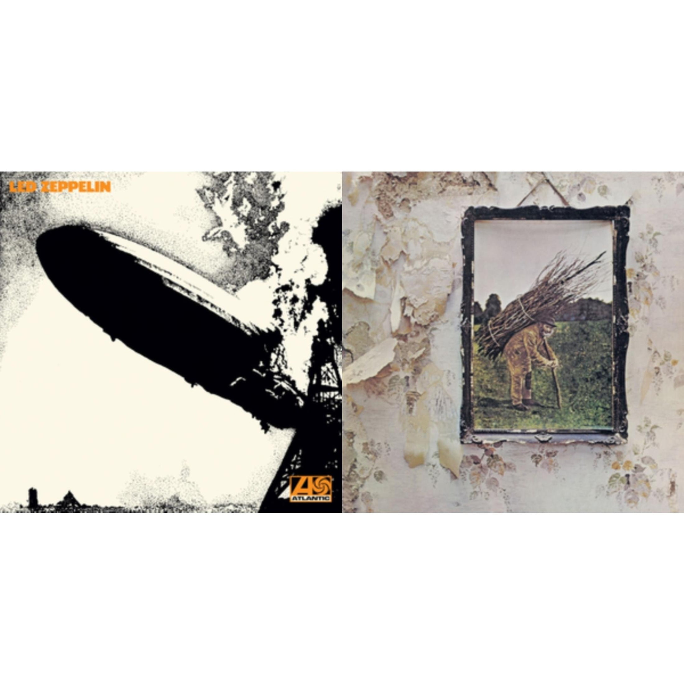 Led Zeppelin I (180G/Remastered) & Led Zeppelin Iv [LP Vinyl Bundle ...
