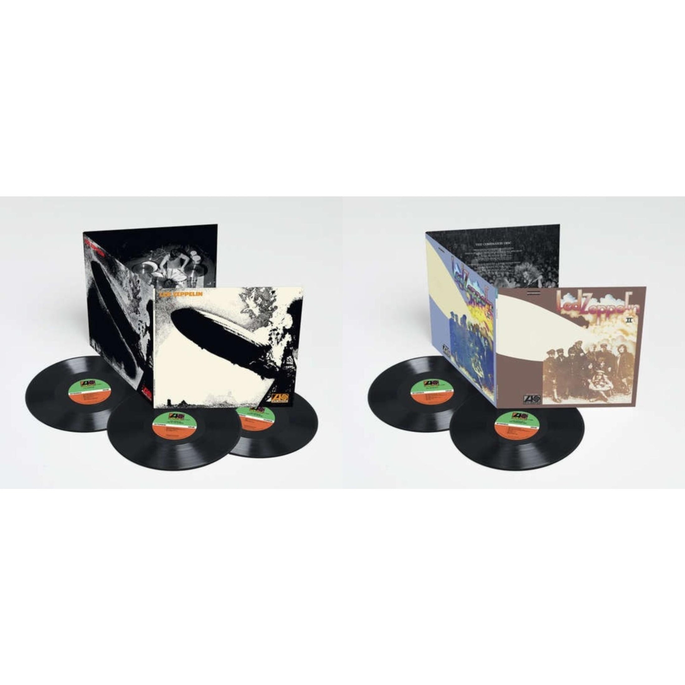 Led Zeppelin I (Deluxe 3LP/180G) & Led Zeppelin Ii (Deluxe Remastered ...