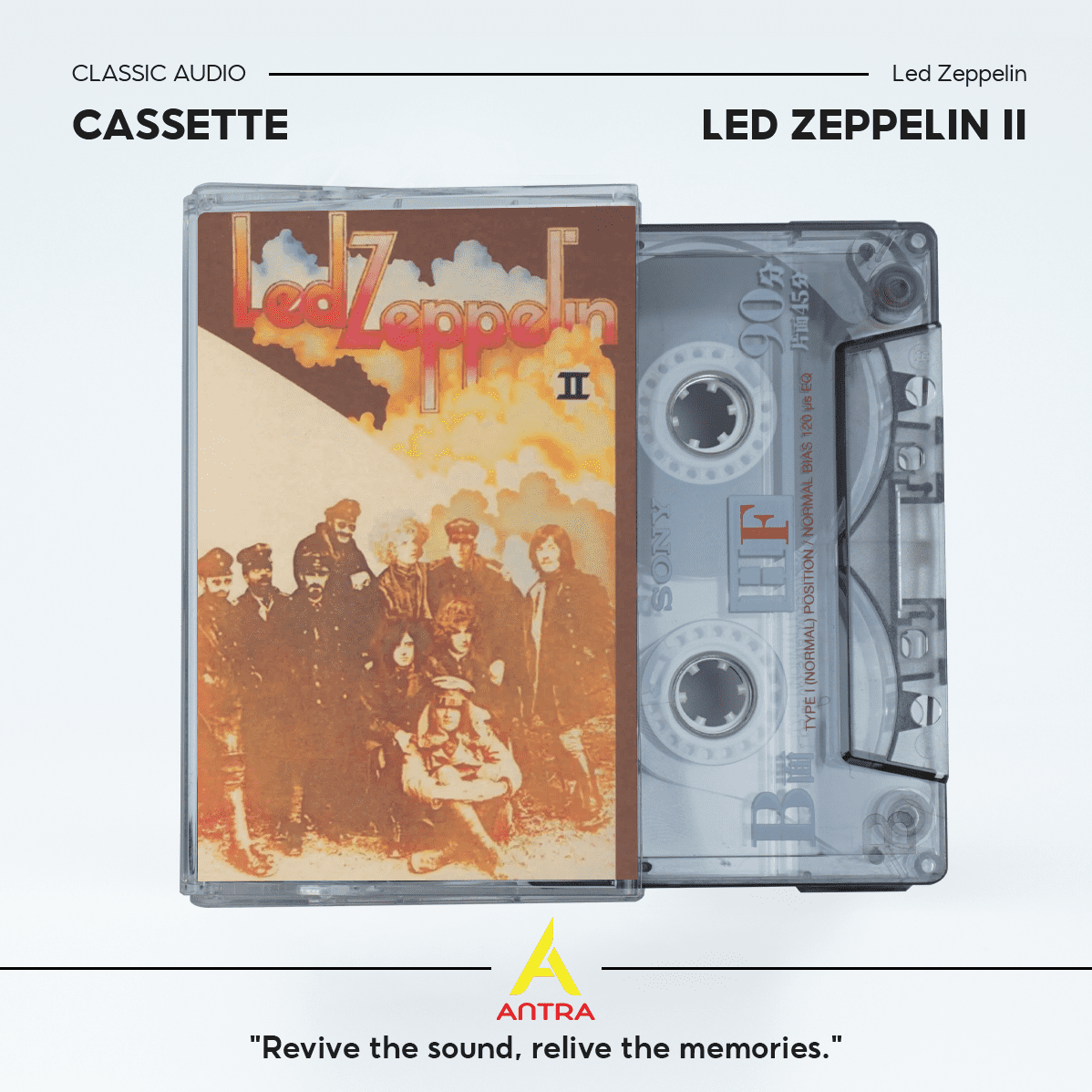 Led Zeppelin II Album Fan-made - Led Zeppelin Cassette Collection ...