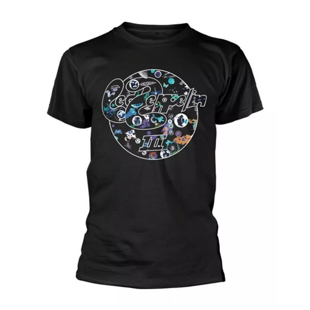 Led Zeppelin III Circle Black T-Shirt Christmas Tshirt, Funny Unisex ...