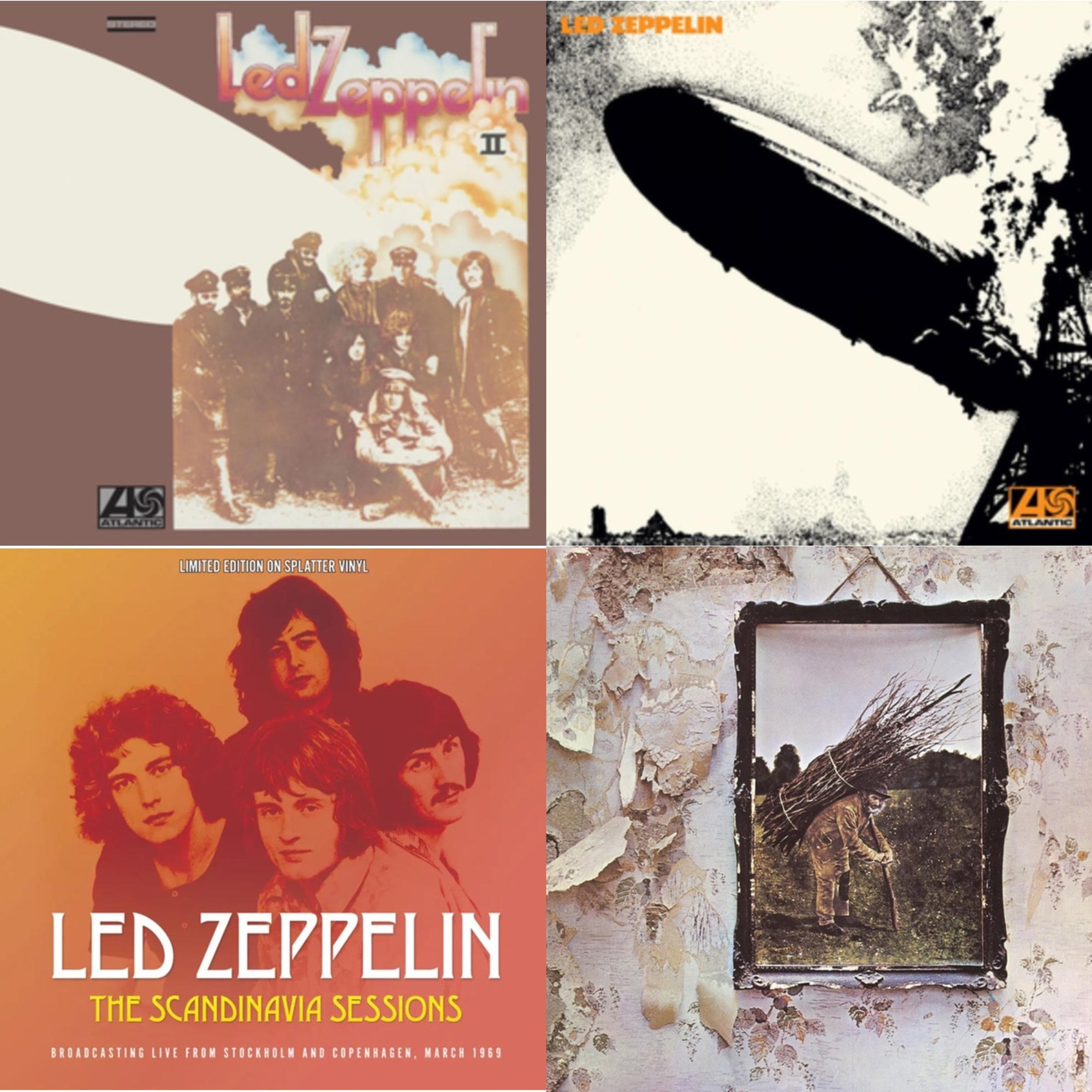 Led Zeppelin Ii (180G/Remastered) & Led Zeppelin I (180G/Remastered ...