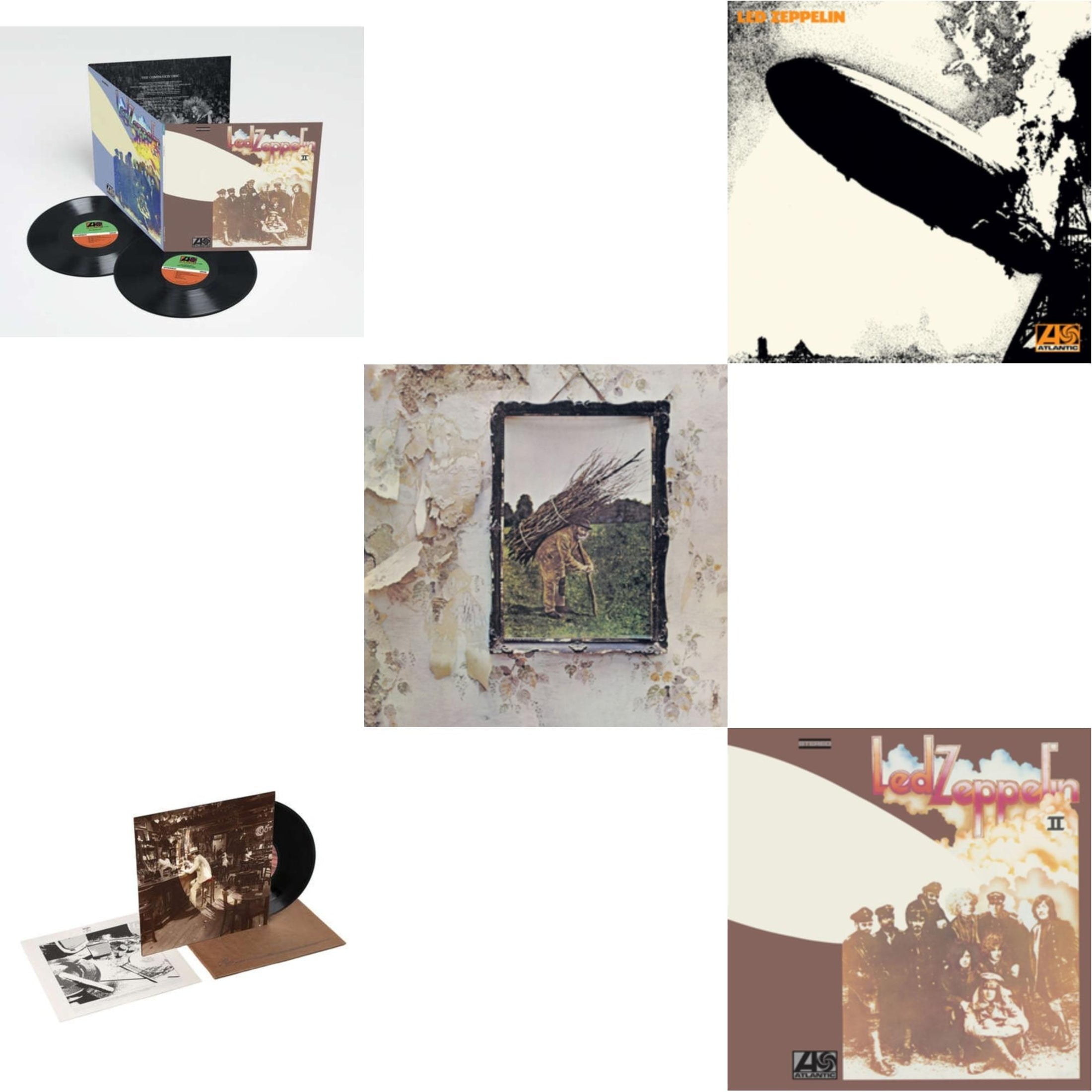 Led Zeppelin Ii (Deluxe Remastered/2LP/180) & In Through The Out Door ...