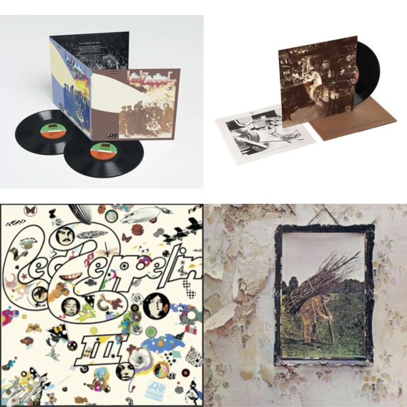 Led Zeppelin Ii (Deluxe Remastered/2LP/180) & In Through The Out Door ...