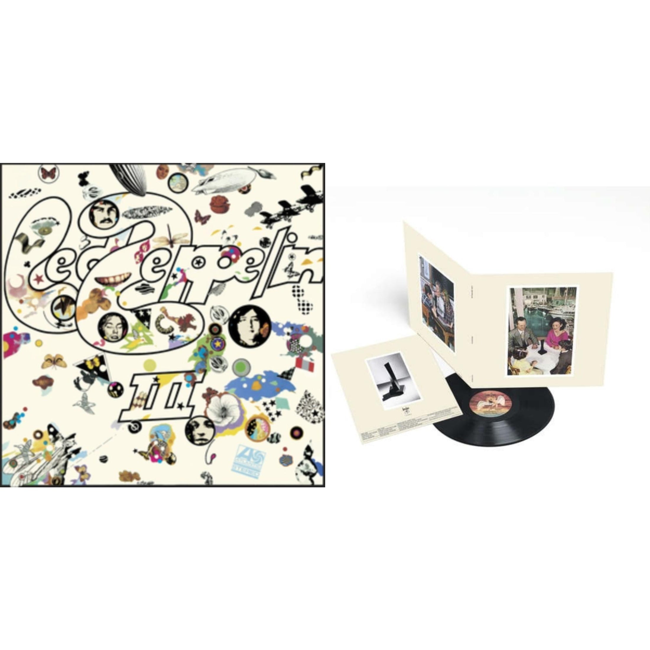 Led Zeppelin Iii Remastered Original180g And Presence Lp Vinyl Bundle
