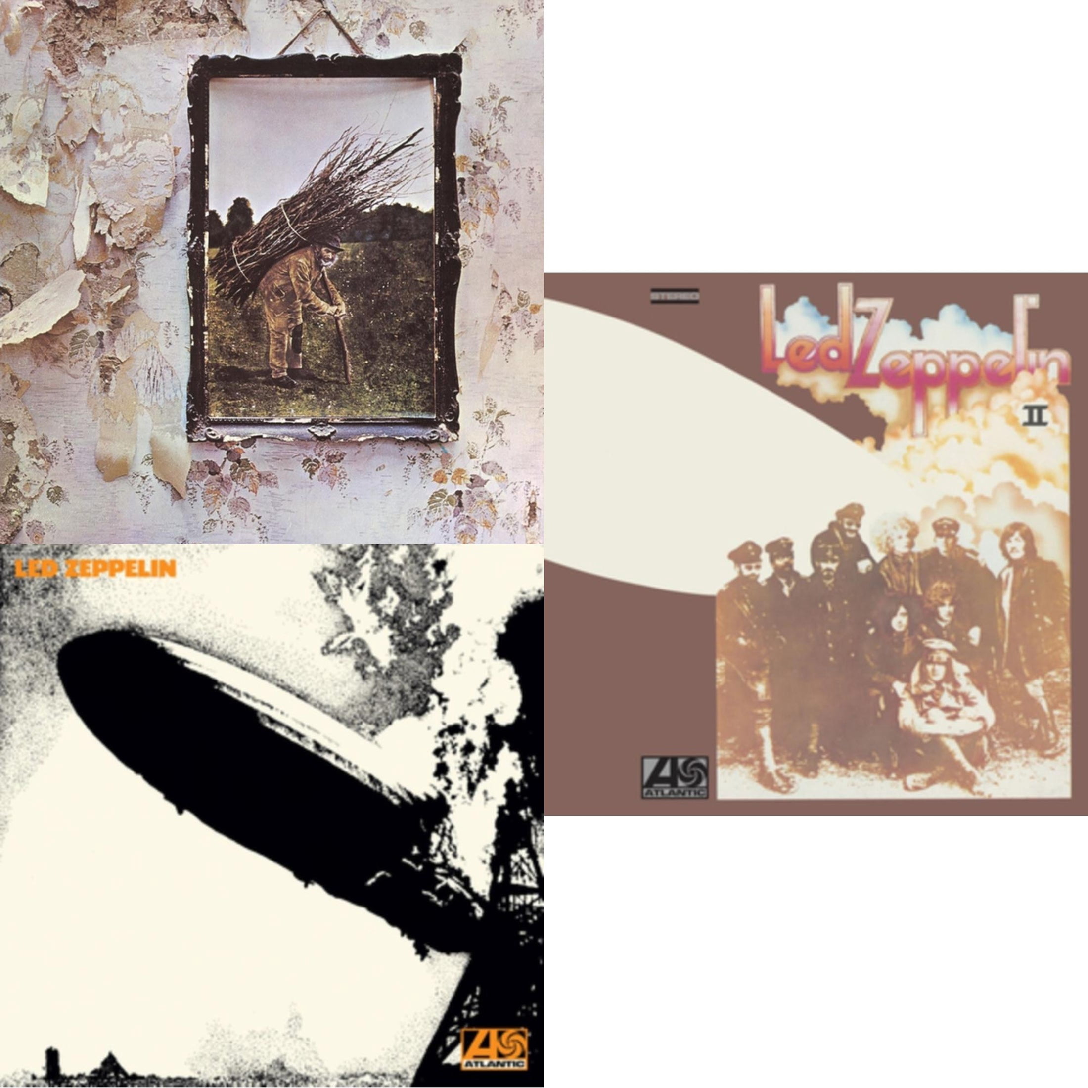 Led Zeppelin Ii (180G/Remastered) & Led Zeppelin I (180G/Remastered ...