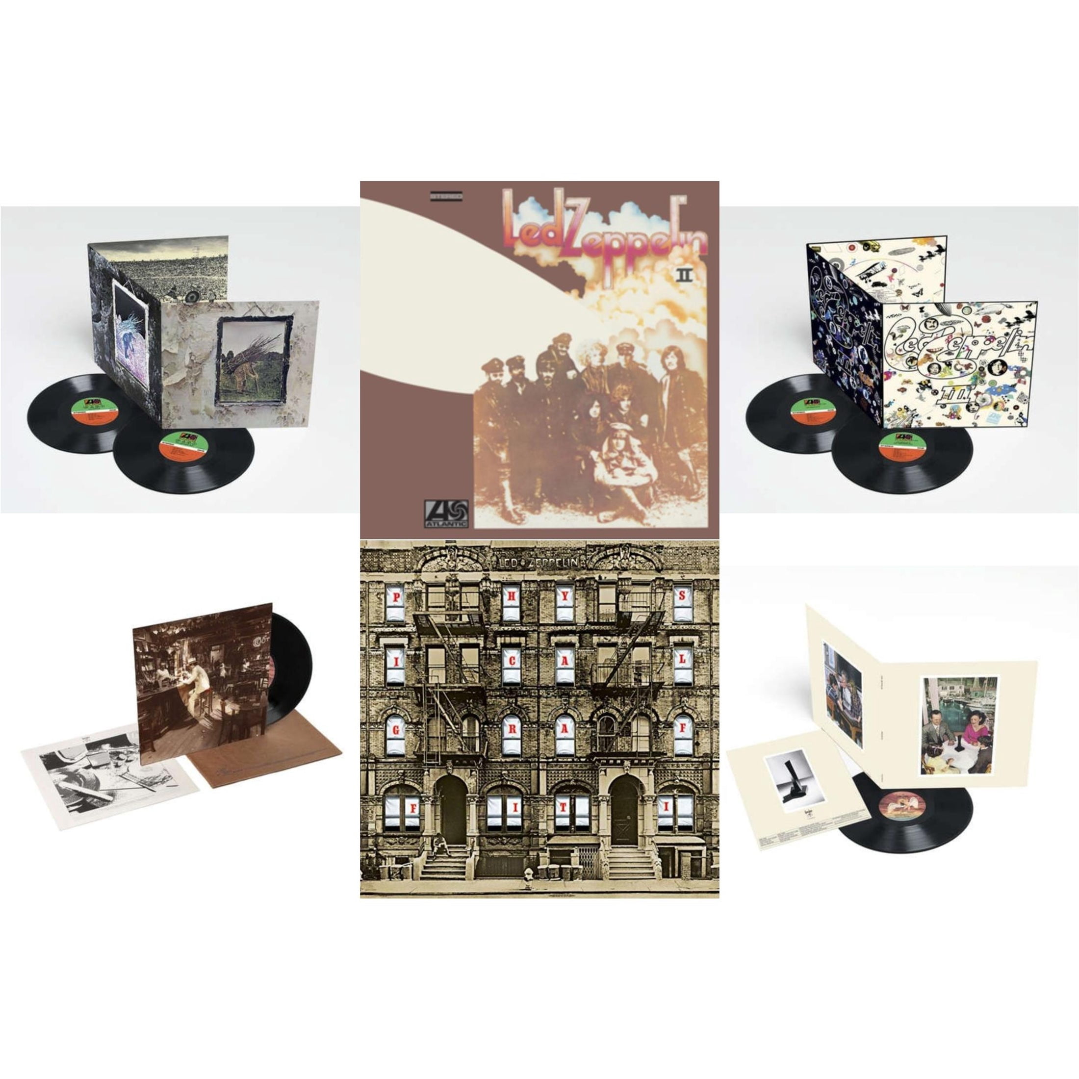 Led Zeppelin Iv (Deluxe Remastered/2LP/180G) & Led Zeppelin Ii (180G ...