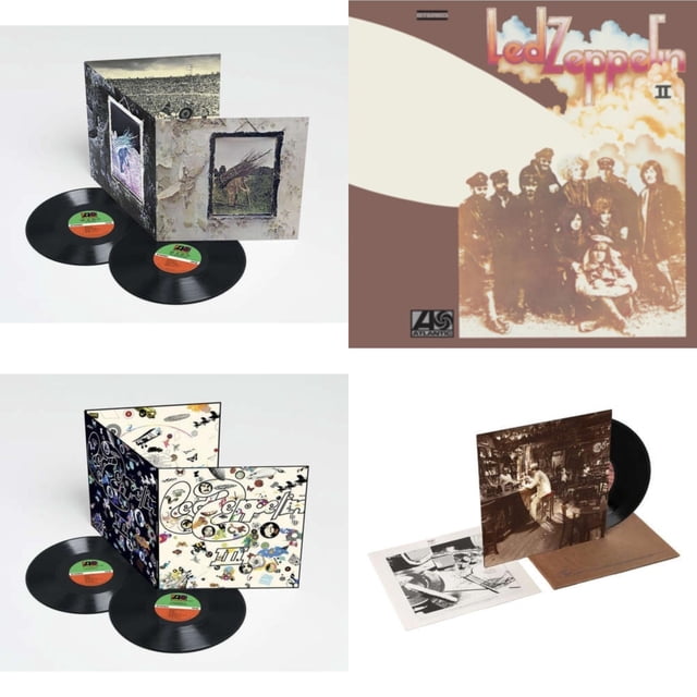 Led Zeppelin Iv (Deluxe Remastered/2LP/180G) & Led Zeppelin Ii (180G ...