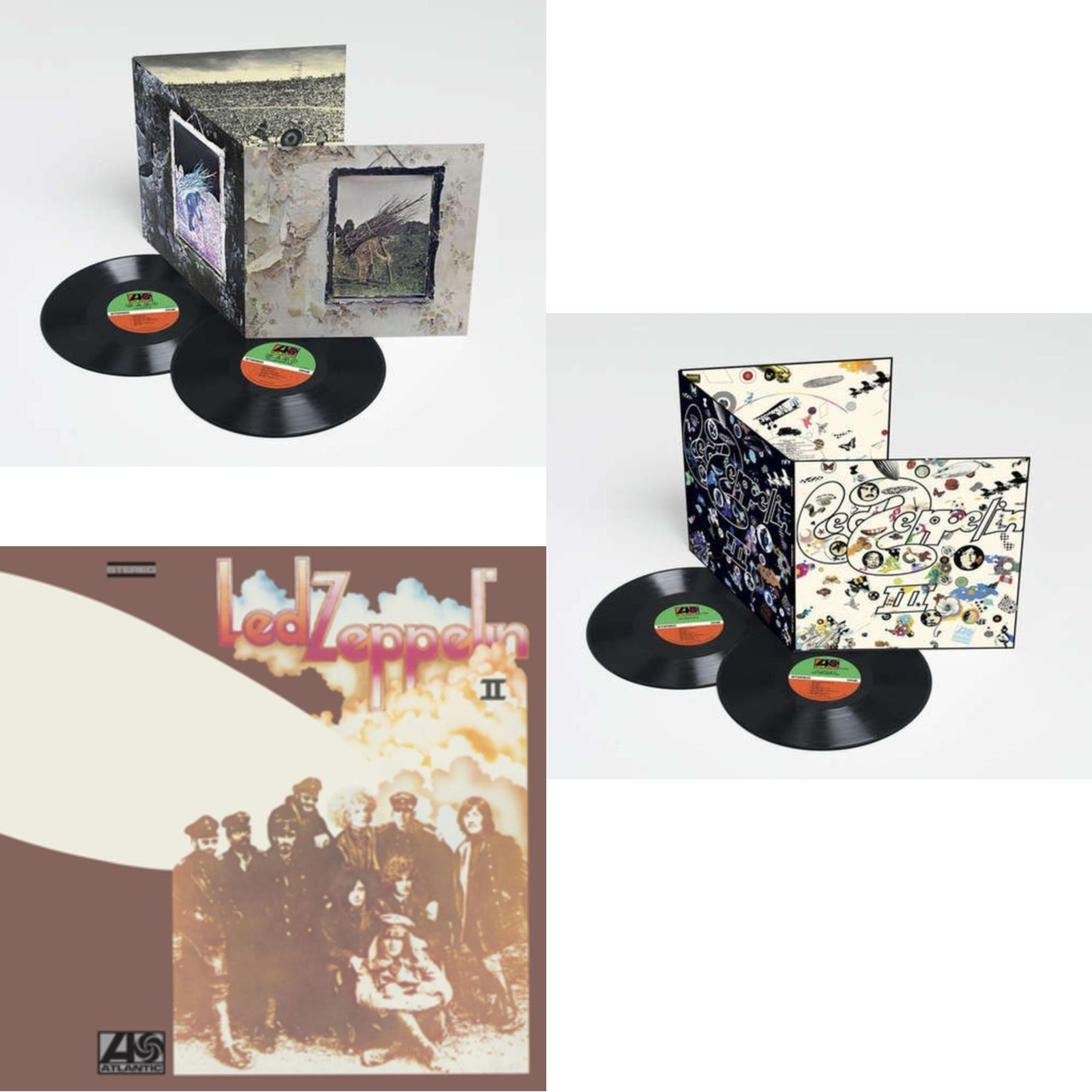 Led Zeppelin Iv (Deluxe Remastered/2LP/180G) & Led Zeppelin Ii (180G ...