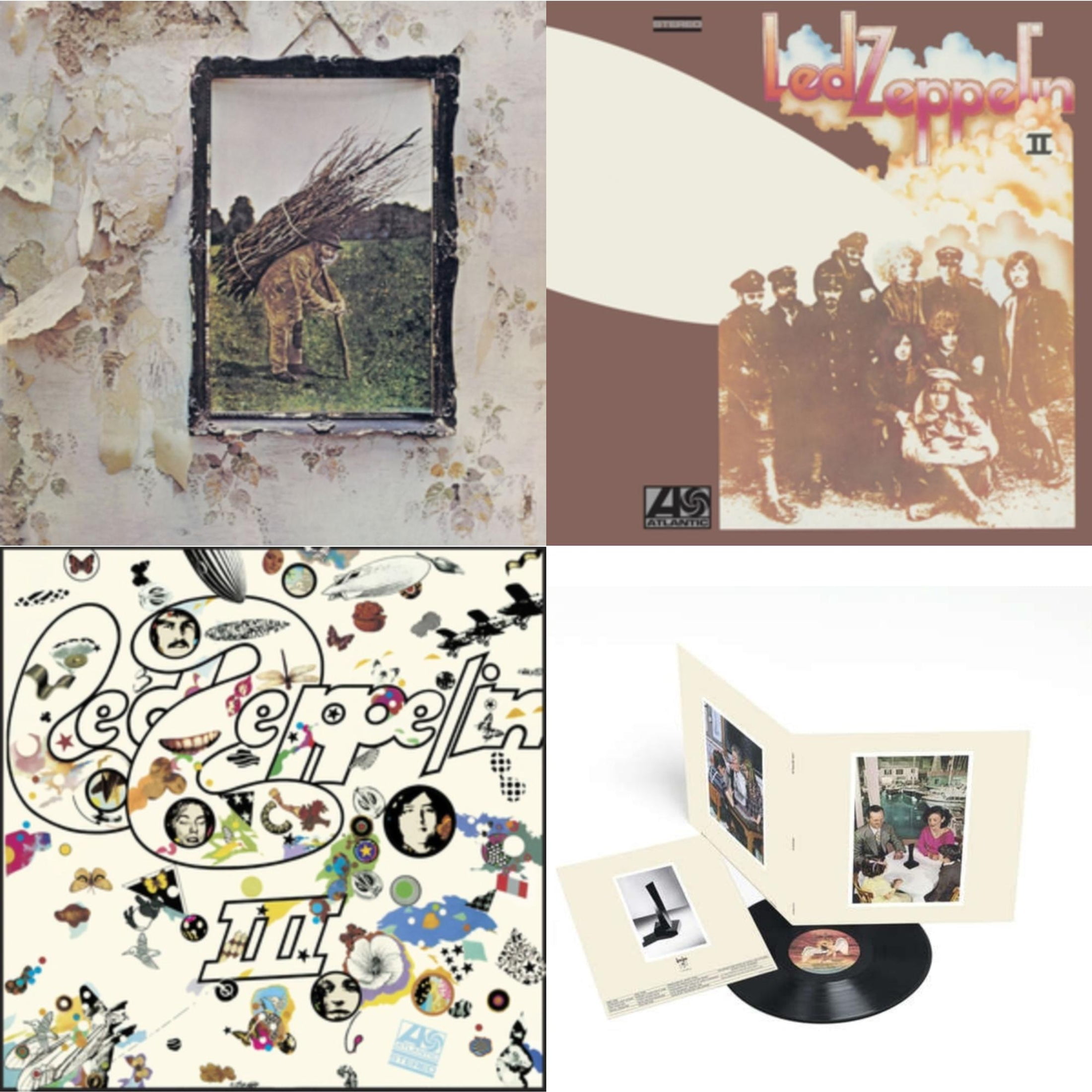 Led Zeppelin Iii (Remastered Original/180G) & Led Zeppelin Iv & Presence & Led Zeppelin Ii (180G ...