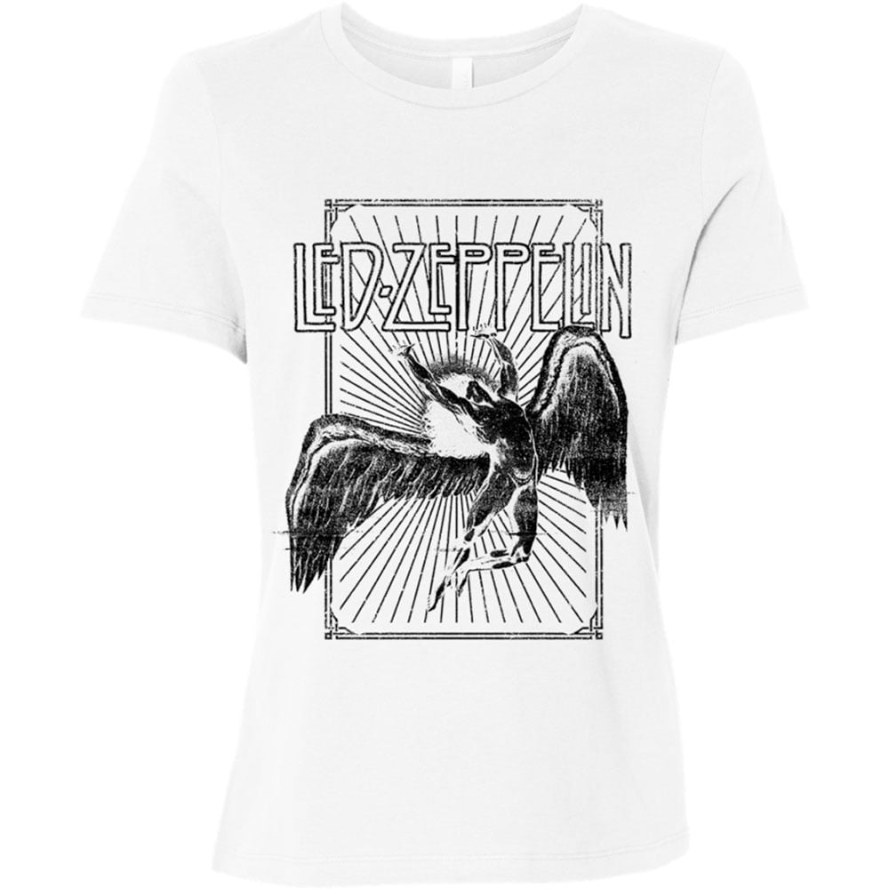 Led Zeppelin Ladies T-Shirt: Icarus Burst (Medium) - Walmart.com