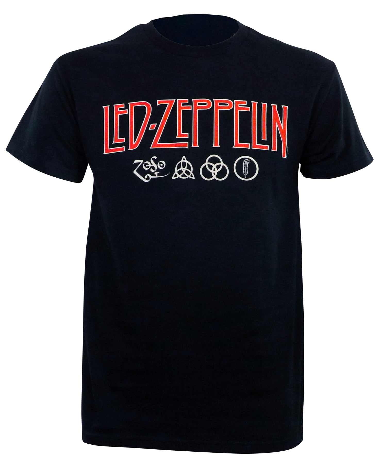 Led Zeppelin Men's Zoso Logo T-Shirt Black Medium - Walmart.com