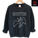 Led Zeppelin Premium Sweatshirt Heavy Metal Rock Unisex Crewneck Jumper ...