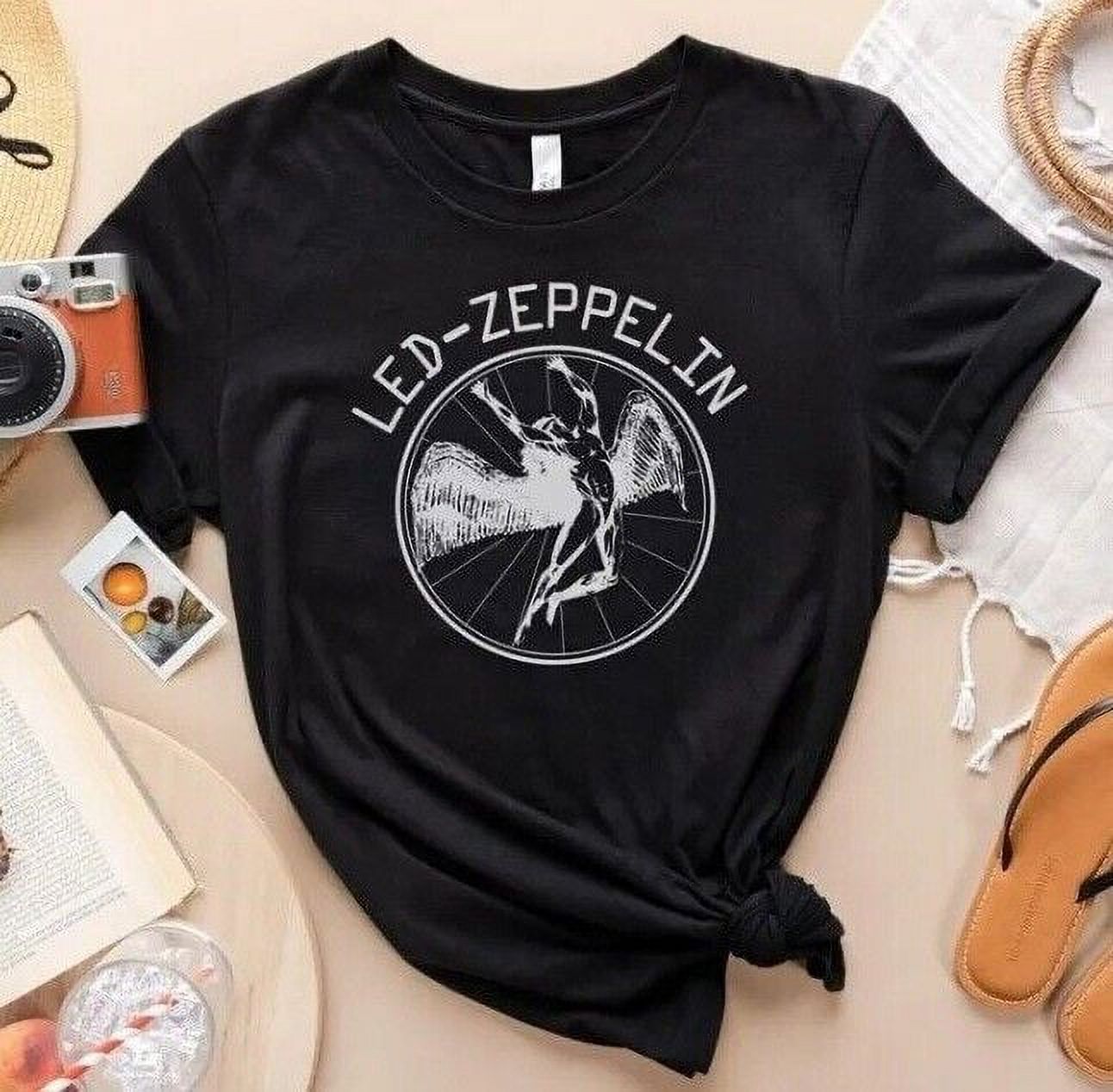 Led Zeppelin Shirt, Rock Band Led Zeppelin Tour, 70s Music Concert ...