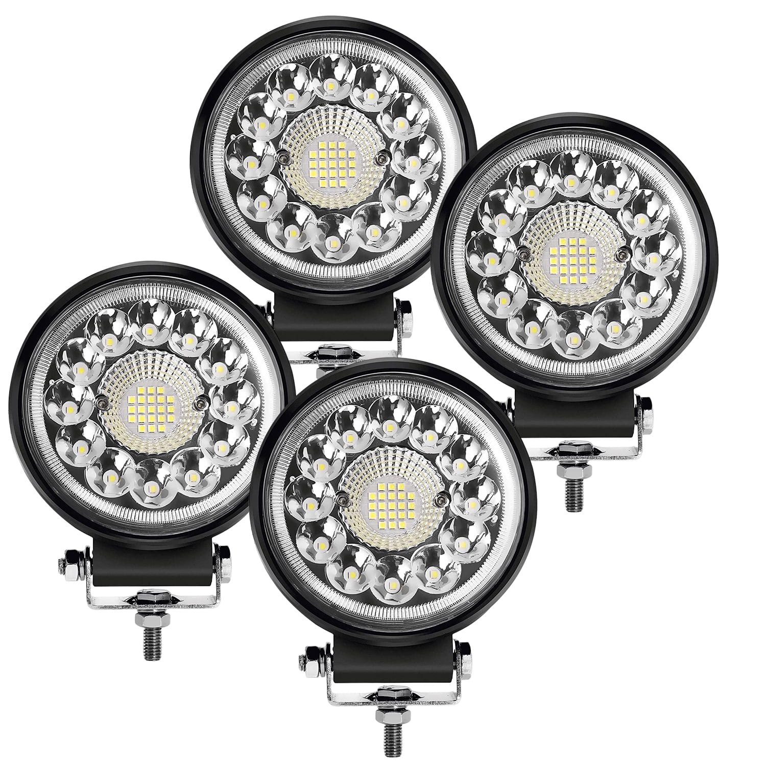 Led light pods, 4.5Inch Off-Road LED Light Bar 150W 10000lm 12V 24V LED ...