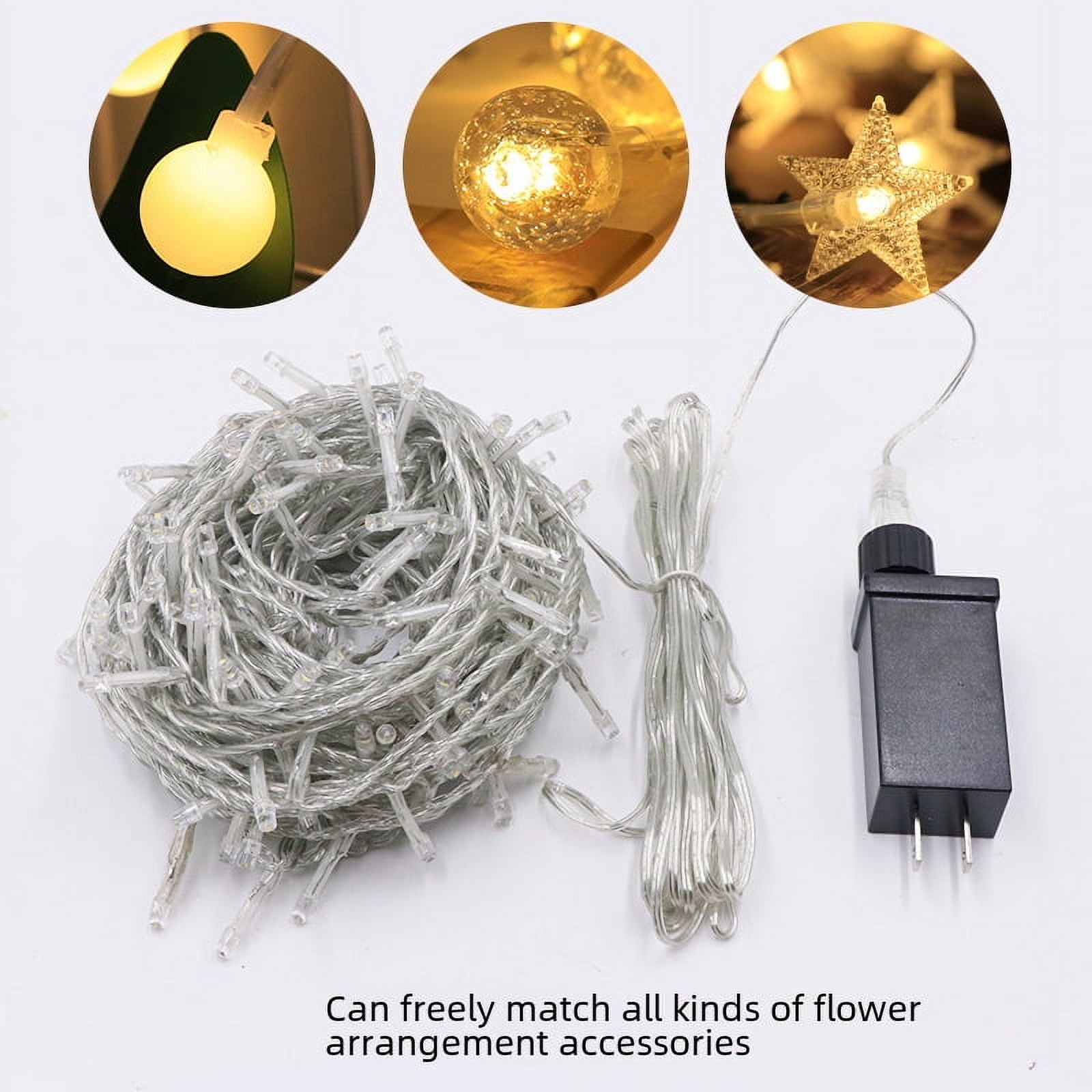 Led small colored lights flashing lights string lights 24v low voltage lights string decorative ...