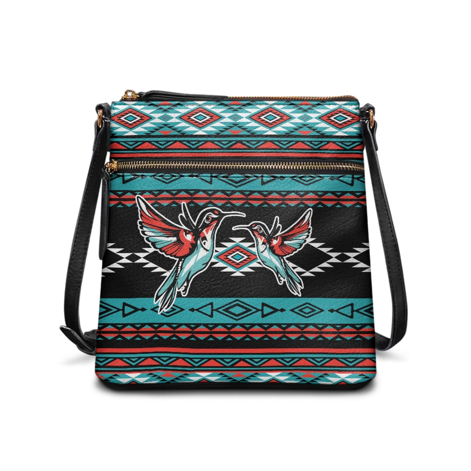 LedBack Aztec Hummingbird Women Satchel Bag Crossbody Leather Hobo ...