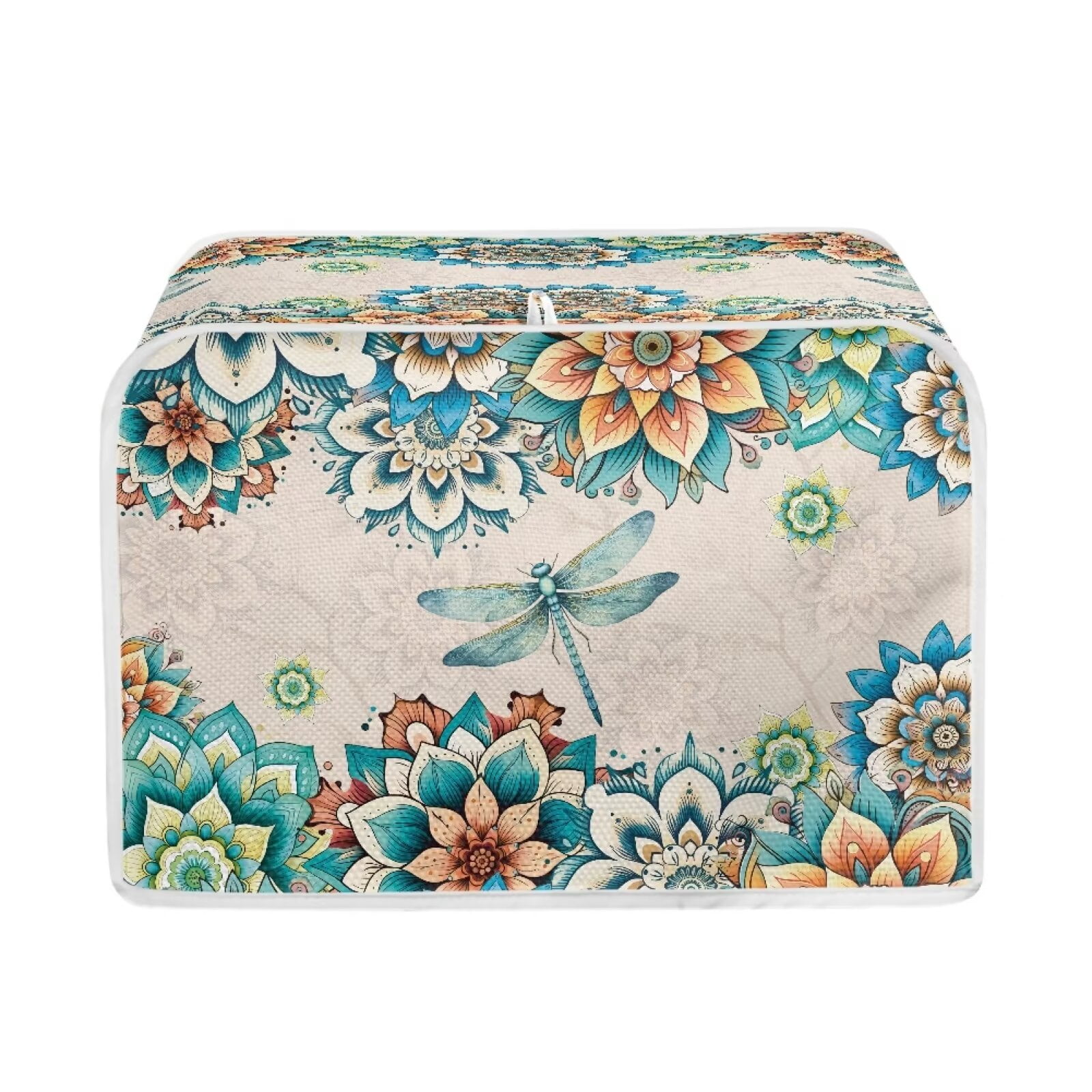 LedBack Aztec Print Toaster Cover 2 Slice, Cow Sunflower Print Bread ...