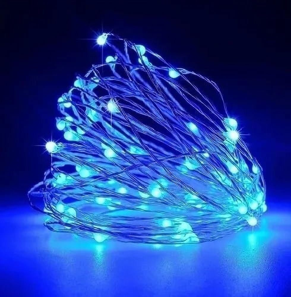 Ledander 1 PACK - USB Copper Wire Light - 1m Blue - Walmart.com