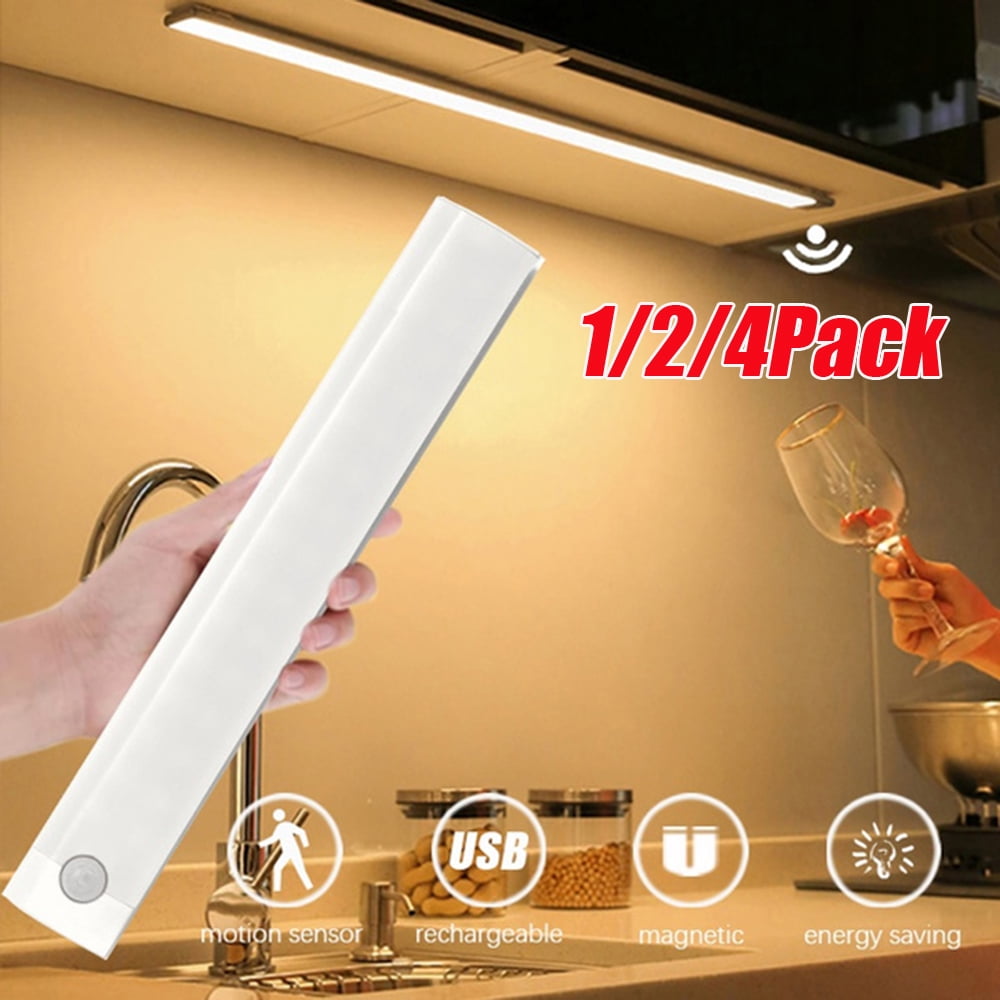 Ledander LED Motion Sensor Cabinet Light,Under Counter Closet Lighting ...
