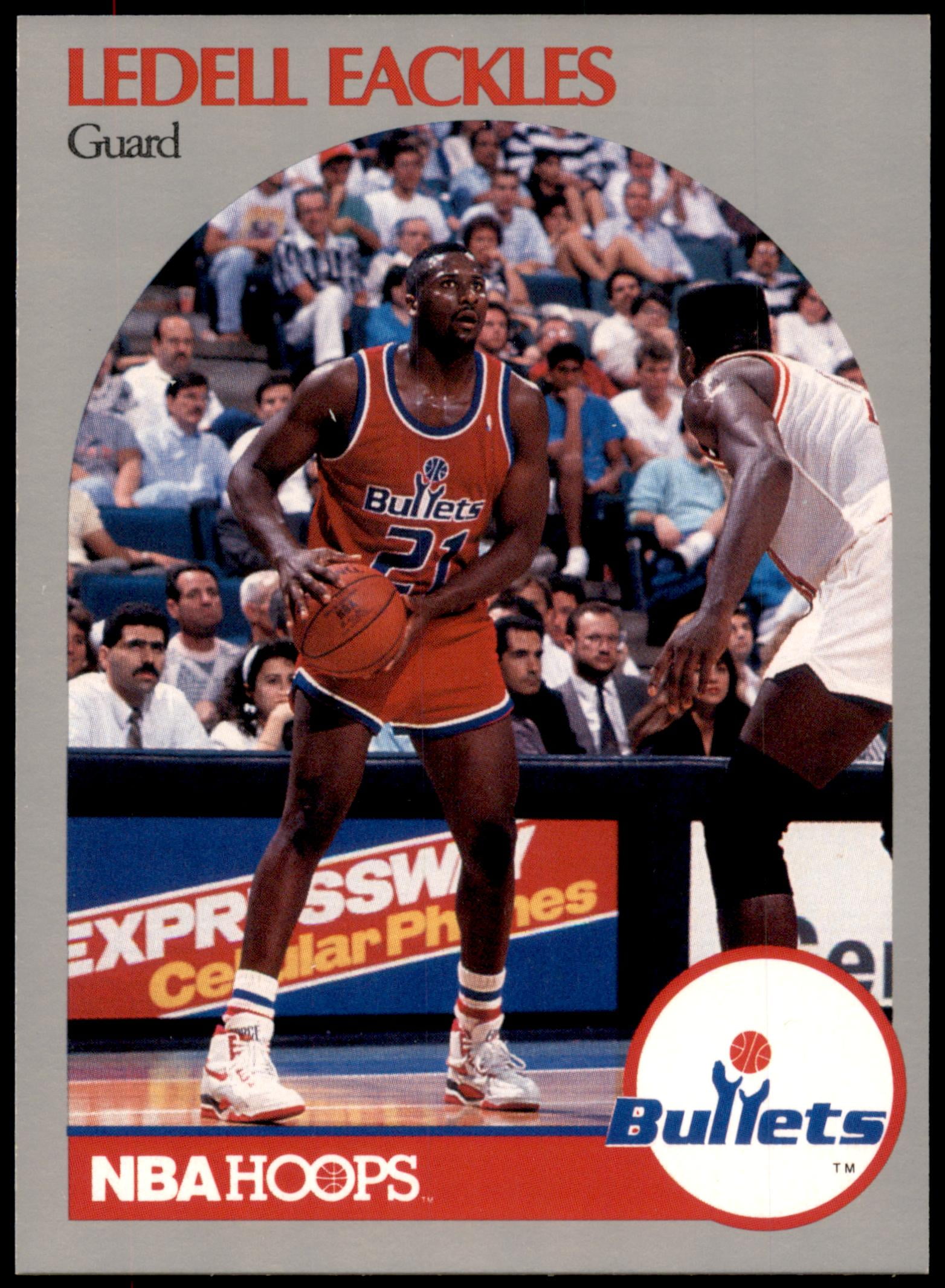 Ledell Eackles #296 1990-91 Hoops - Walmart.com