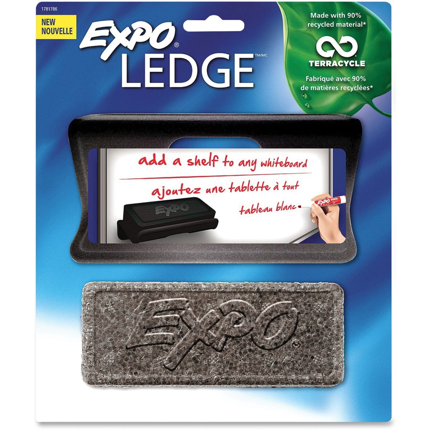 Ledge Whiteboard Eraser Shelf - Walmart.com