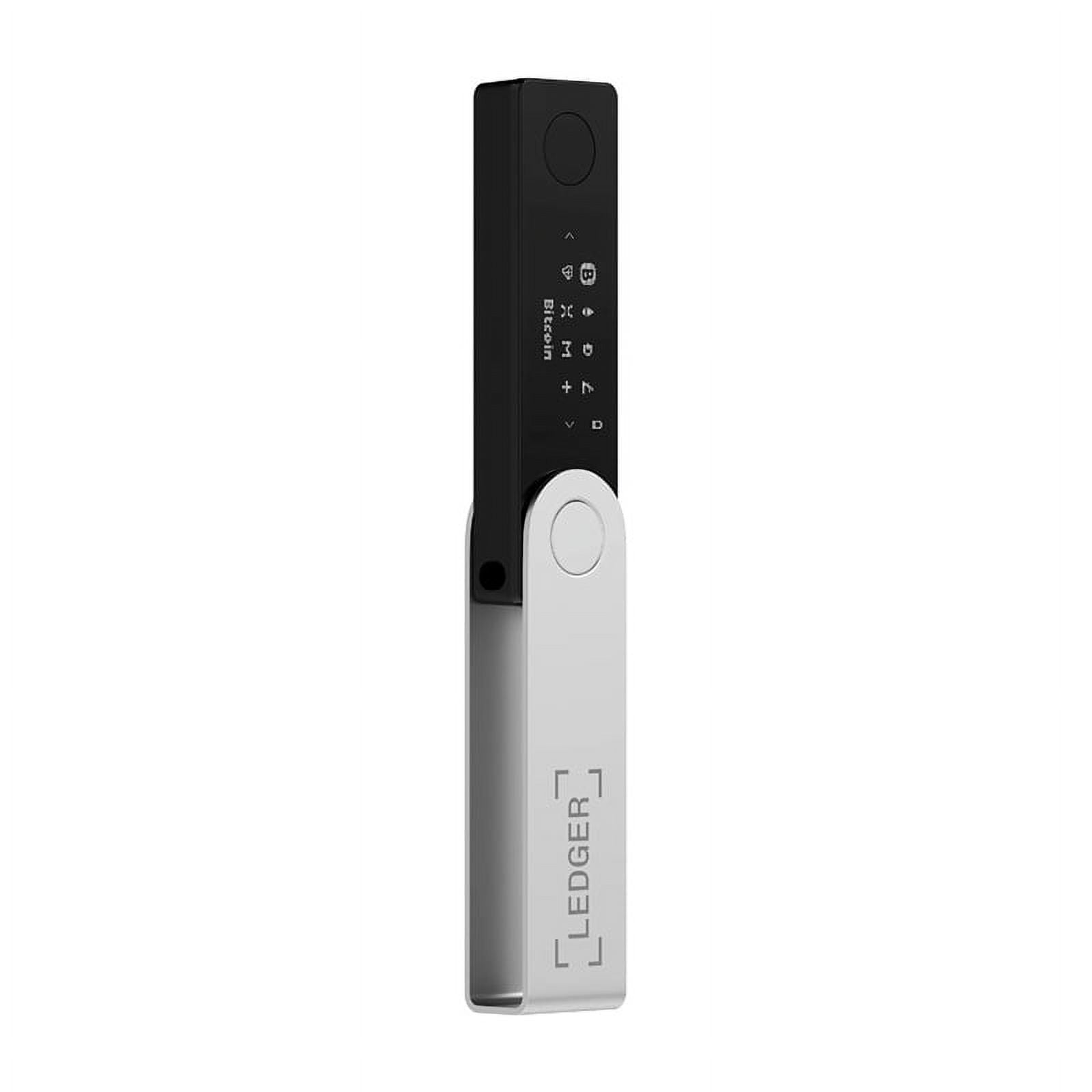 Ledger Nano X Bluetooth Crypto Hardware Wallet-Onyx Black - Walmart.com