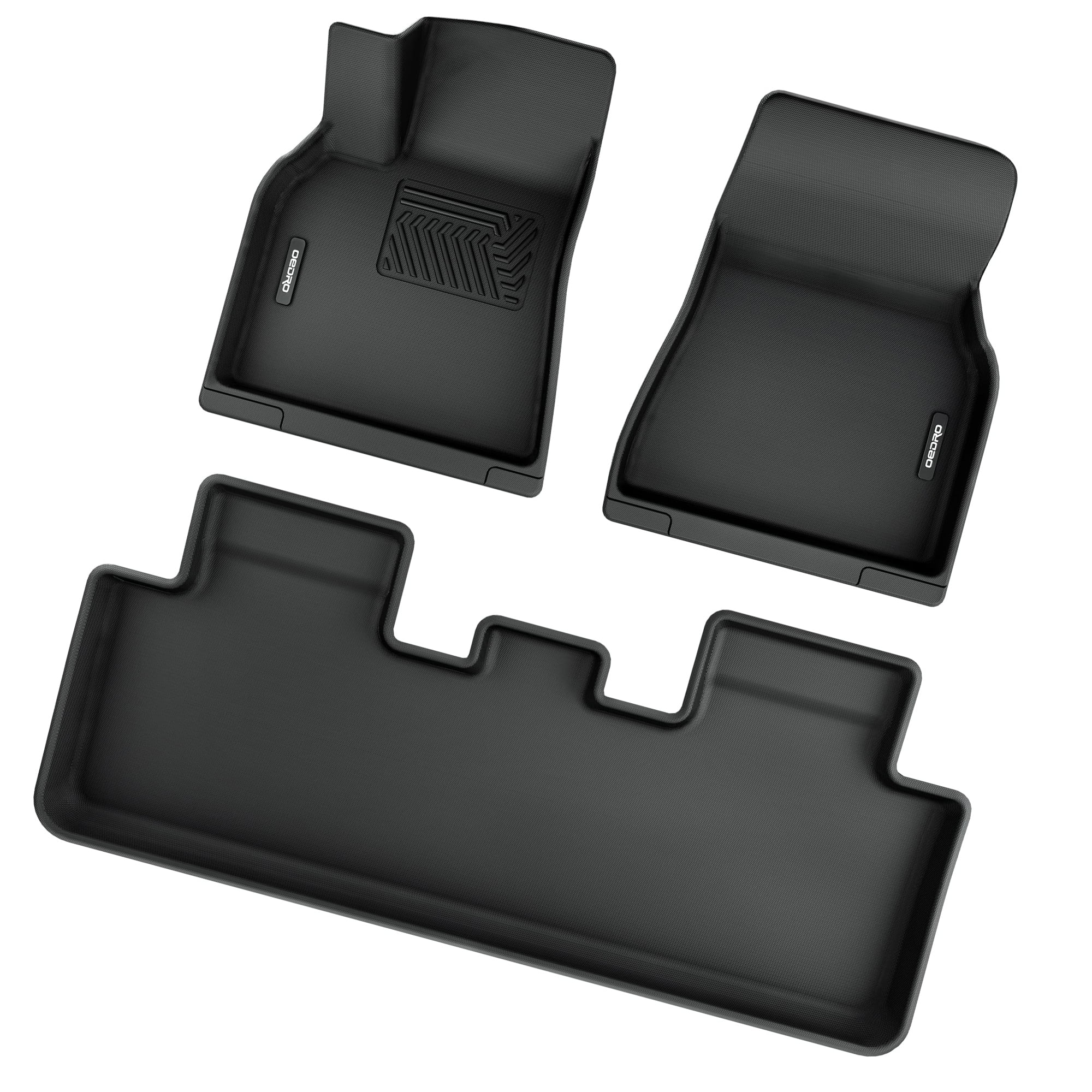 Ledkingdomus Floor Liners Mats - TPE Rubber - Tesla Model Y - Walmart.com