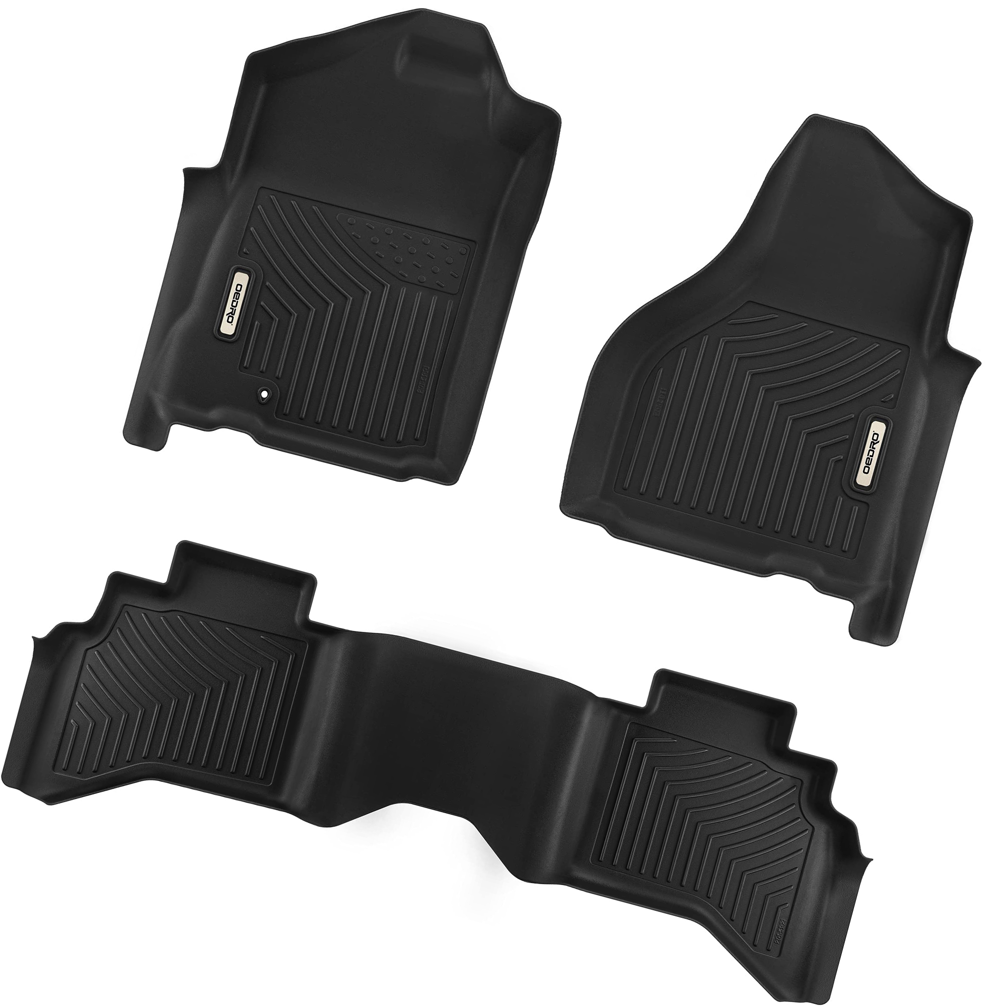Plasticolor 1599R25 001599 Dodge Ram Logo Floor Mats Gray - Walmart.com