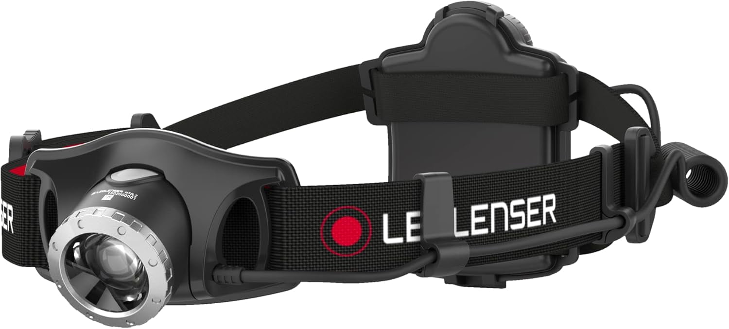 Ledlenser, H7R.2 Rechargeable Headlamp, High Power LED, 300 Lumens ...