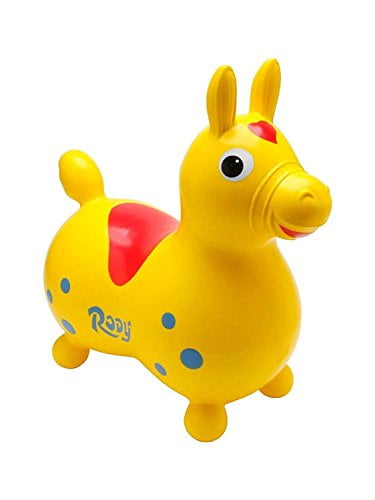 Ledraplastic Rody The Horse Hop & Ride On, Yellow - Walmart.com