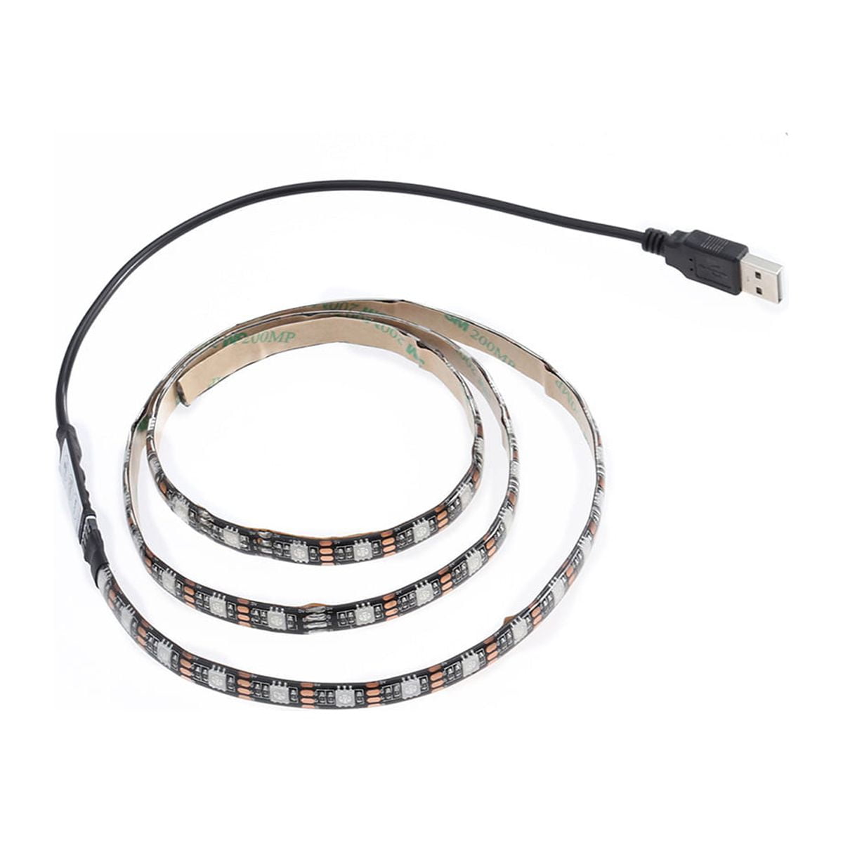 Leds LED Rope Light Adhesive LED Strip RGB Rope Light LED Light Strip ...